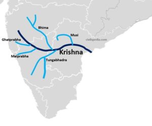 Rivers of Peninsular India - civilspedia.com