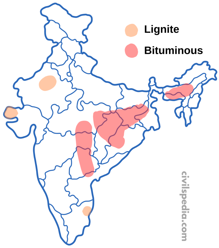 Fossil Fuel Resources in India - civilspedia.com
